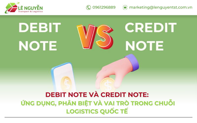 Debit Note và Credit Note: Ứng dụng, Phân Biệt và Vai Trò trong Chuỗi ...